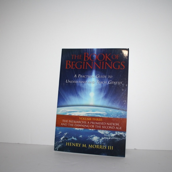 Henry M. Morris III | Accents | Nwt The Book Of Beginnings Morris ...